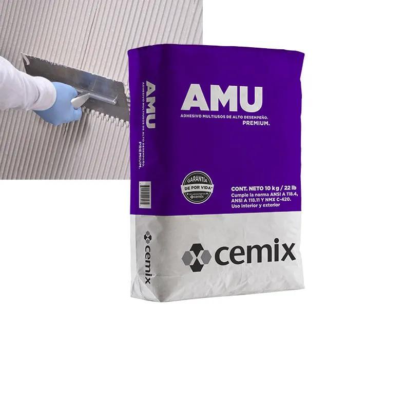 Mortero Cemix AMU Blanco 20kg Cemix - Ferco Cerámica GT