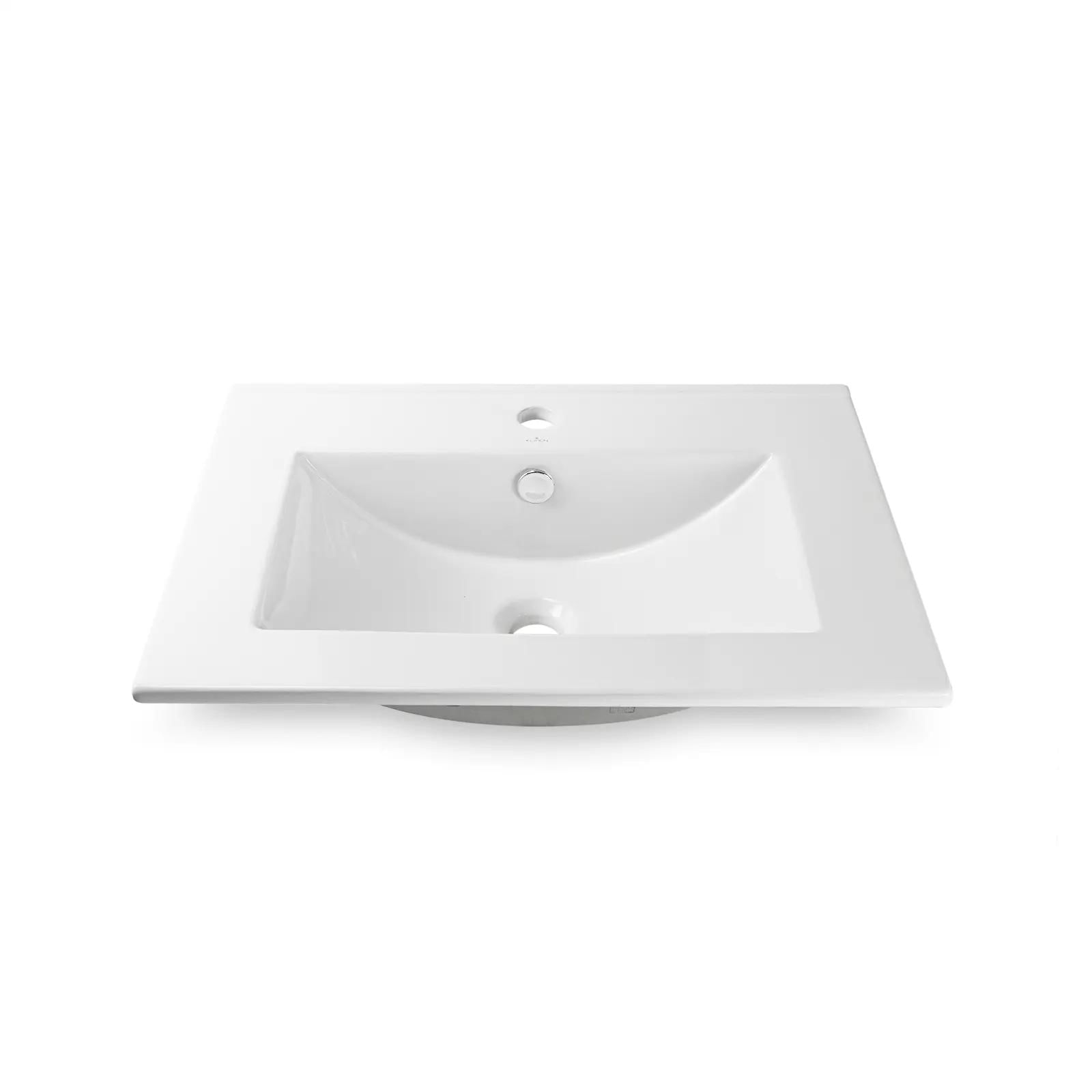 Lavamanos Olivia Blanco Empotrar Rectangular 610x465 mm Klipen - Ferco ...