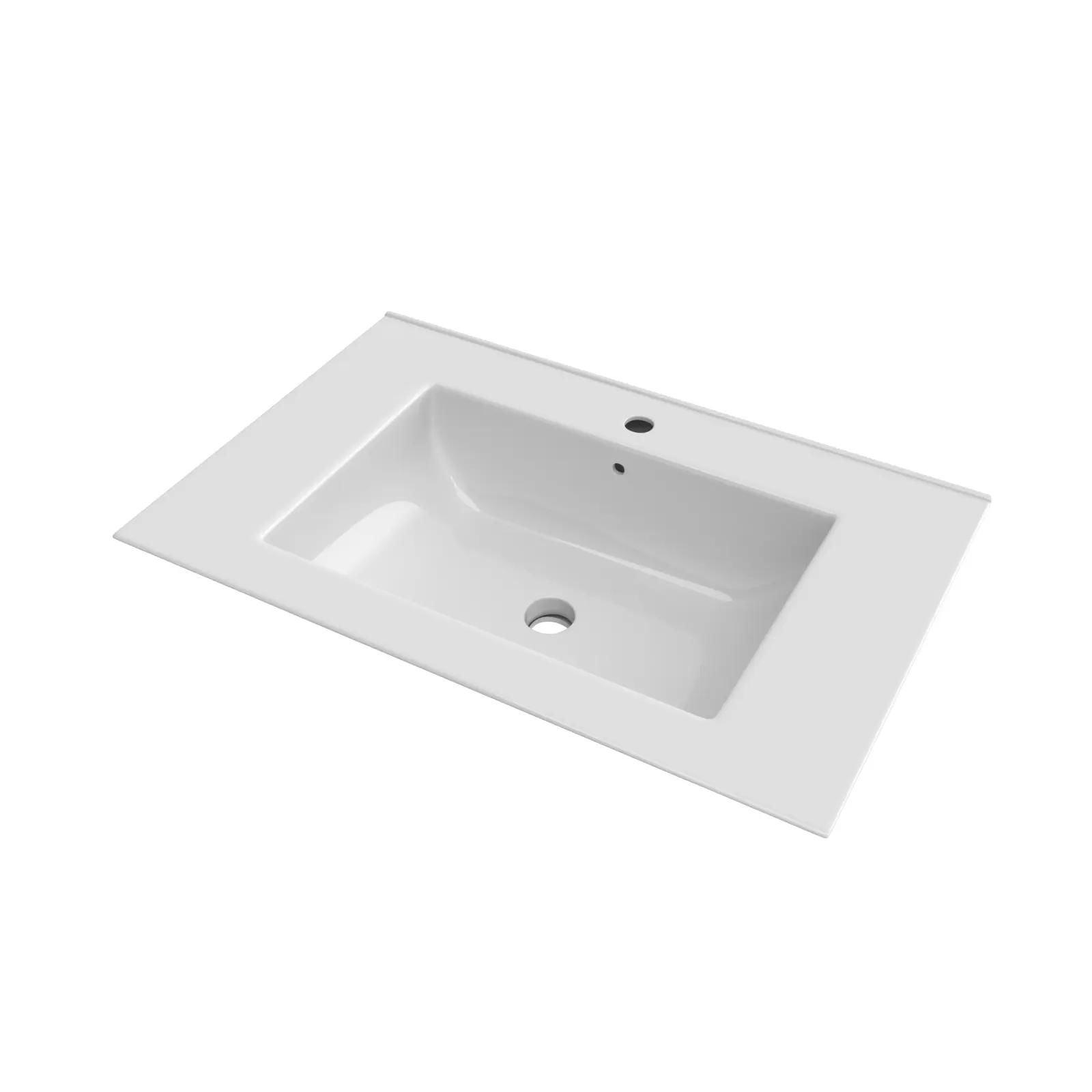 Lavamanos Olivia Blanco Empotrar Rectangular 710x470 mm Klipen - Ferco ...