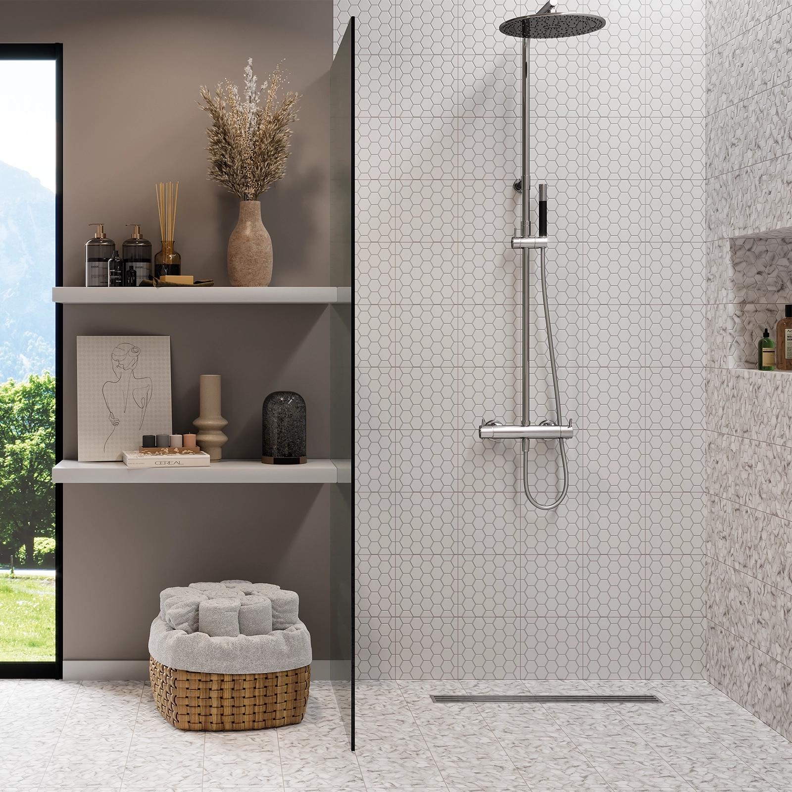 Nival Blanco Mate 20x20 Porcelanite - Ferco Cerámica GT